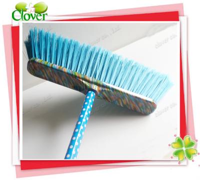 China Chinese plastic water transfer printing colorful broom for sale
