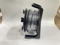 China PCD380 Portable Deployable Tactical Fiber Optic Cable Roller Unbreakable Empty Cable Drum Reel for sale