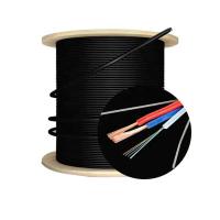 China Telecommunication Corning Composite Fiber Cable Custom With Bare Copper Conductor for sale
