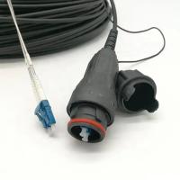 China Singlemode Multimode Outdoor Fiber Optic Patch Cord FTTA Fullaxs To LC Duplex Cable Assemblies for sale