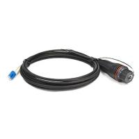 China Singlemode Multimode Outdoor Fiber Optic Patch Cord FTTA Fullaxs To LC Duplex Cable Assemblies for sale