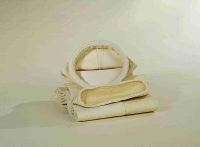 China Flex Resistance 5 Micron Filter Bag Water Repellent , Nomex Dust Collector Bags for sale