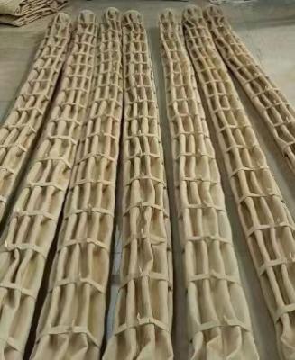Cina l'acciaieria di 120mm ha pieghettato i sacchetti filtro, borse di rimozione di polvere di Aramid Nomex in vendita