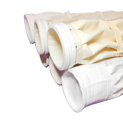 Cina 155mm Nomex ha pieghettato i sacchetti filtro, borsa del collettore di polveri di 150mm in vendita