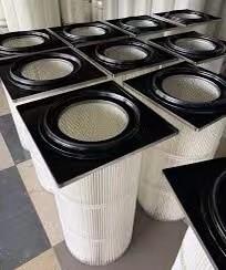 China Pleated Filter Cartridge Polyester Filter Elements for sale