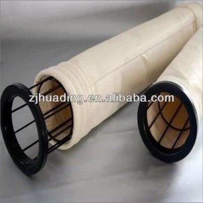 China Hoogtemperatuur ronde gaten industriële filterzakken voor stoffiltratie Te koop