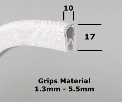 China Seal Rubber Edge Trim PVC Plastic Guard for Car Sheet Metal Countertop Aluminium Door Window Flexibl for sale