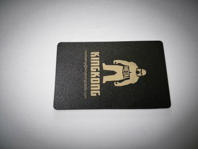 Cina Metallo senza contatto Chip Card Custom Logo di NFC di SLE4442 RFID in vendita