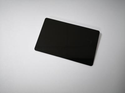 China Tarjeta de crédito elegante sin contacto de NFC Chip Metal Writable RFID de IC del contacto en venta