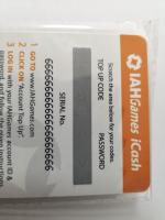 China Lottery Paper Scratch Card With Covered Code Printed Ramdom Number Barcode for sale