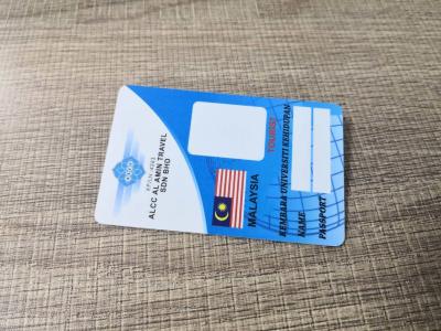 China Printable Custom 125Khz Blank ID PVC Card For Identification for sale