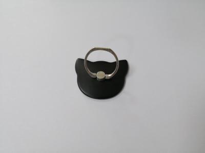 Cina Anello del supporto del telefono cellulare del nero di Cat Shape Rose Gold Matte in vendita