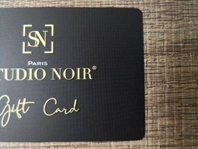 Cina Il laser d'ottone su ordinazione di Matte Black Metal Business Cards incide in vendita