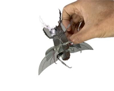 Cina Il modello Adult Metal Puzzle dell'insetto di Diy 3D macchia il materiale d'acciaio in vendita