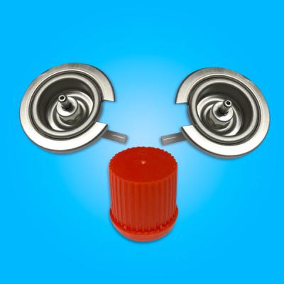 China Portable Burner Heater Butane Gas Bottle Valve For Hotel Anti Leakaging for sale