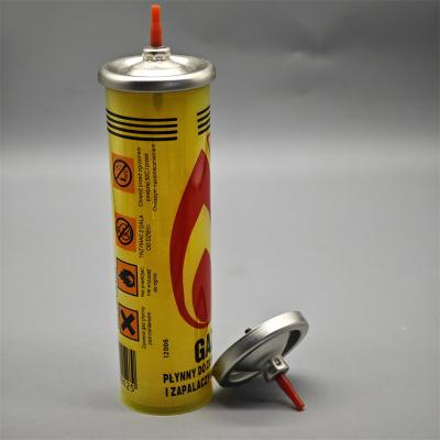 China Compact lighter gas refill valve with adaptor for travelers with space-saving design for sale