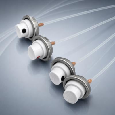 China Color-Finished Male Aerosol Valve with Strong Sealing Performance and UV-Resistant Coating for Paint Packaging for sale