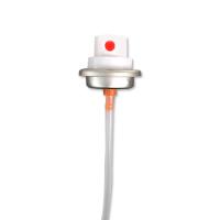 China 25.4mm Mounting Cup Valve Device Sprayer with Lower Dimples for sale