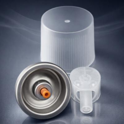 China Portable 25.4mm Oxygen Aerosol Valve with Metal and Plastic Construction for Emergency Breathing Systems for sale
