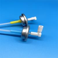 China Button Actuated Aluminum actuator for Precise 150mcl Spray Rate for sale