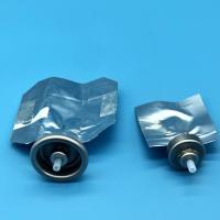 China Customized Plastic Valve Bag Aerosol with Silver Cylinder Shape for sale