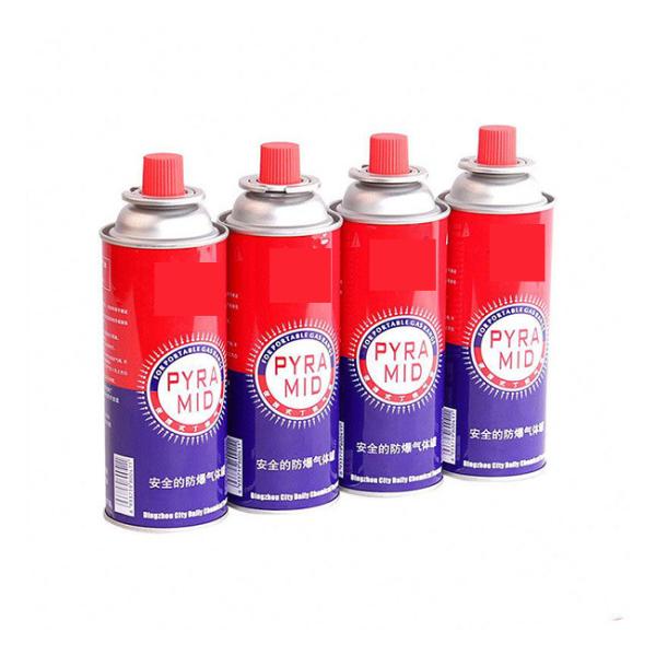 Quality Gas Butane Gas And Lighter Gas Tinplate Package Content 1 X Butane Gas Canister for sale