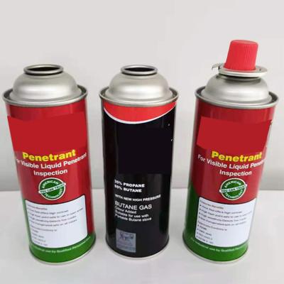 China ODM Acceptable Butane Gas Canister for Customized Logo Design for sale