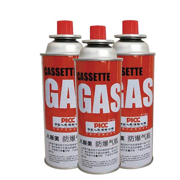 Quality Tinplate Butane Gas Cylinder 65 x 158 mm specifications for sale
