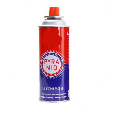 China Straight Wall Butane Gas Canister with Durable Tinplate Material for sale