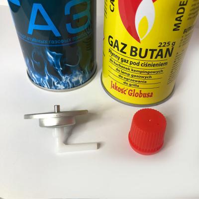 China Straight Wall Butane Gas Jar for Butane Gas and Lighter Gas for sale