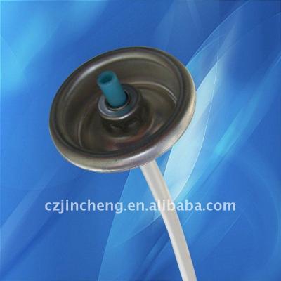 China Tinplate Powder Aerosol Spray Valve And Actuator ISO9001-2008 Certified for sale