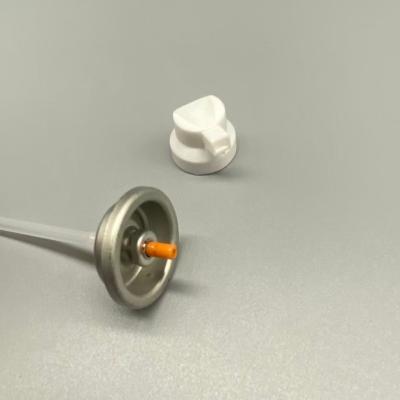 China Dry Shampoo Aerosol Spray Valve Designed for Powder and Mist Hair Refresh Products for sale