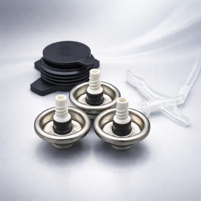 China Long Stem High-Pressure Rated Chemical-Resistant PU Foam Aerosol Valve for Polyurethane Expanding Foam for sale