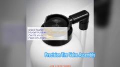 Precision Tire Inflator Valve and Actuator Assembly