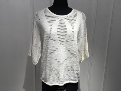 中国 美しい女性の綿のプルオーバーのセーターは利用できる編むOEM/ODMをくり抜きます 販売のため