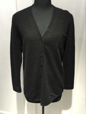 Cina Maglioni del cashmere delle donne del grado/colore del maglione del cardigan cashmere del nero multi in vendita