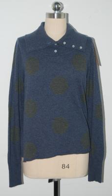 Cina Giri giù i maglioni del pullover di modo del collare per progettazione di forma del cerchio delle signore in vendita
