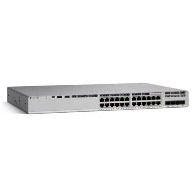 China Cisco Catalyst 9200L Switch - 48G Ports , MACsec Security & DNA Essentials Support for sale