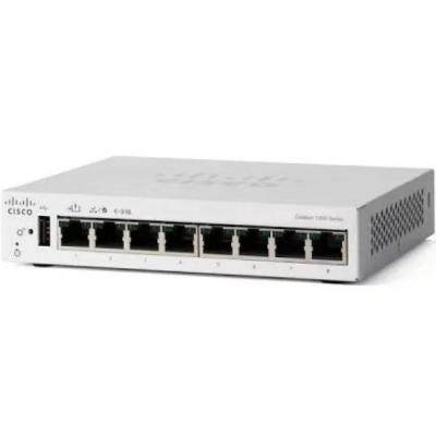 China Fanless Cisco 8 Port Poe Switch C1200-8T-D Layer 2 And Layer 3 Switch for sale