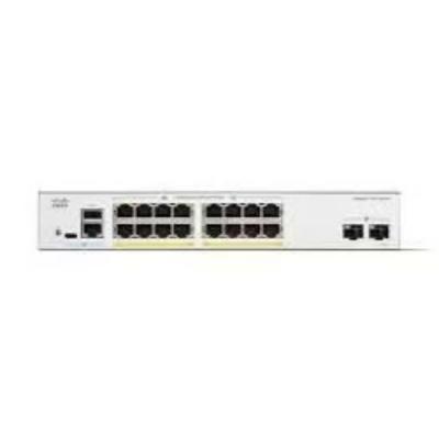 China Powerful PoE Cisco Switch C1300-16FP-2G 480Gbps 24 Port PoE+ Switch for sale