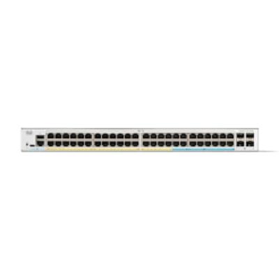 China Rack Mountable Cisco Catalyst C1300-48P-4X StackWise Cisco 48 Port Poe+ Switch for sale