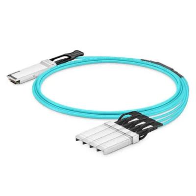 China 40Gbps QSFP+ AOC Cable , 5m Low-Latency & EMI-Free - Cisco Cables And Accessories for sale