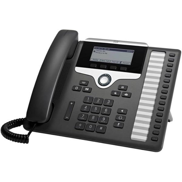 Quality Cisco CP IP Telephone With HD Voice , Programmable Keys & PoE Support Enterprise IP Phone for sale