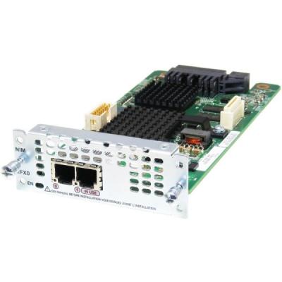 Cina 2 porte FXO per il backup PSTN e l'integrazione VoIP Cisco NIM-2FXO Module in vendita