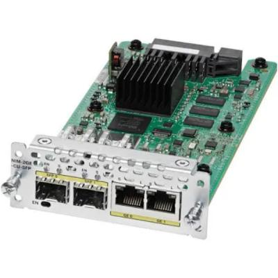 Cina Modulo Cisco NIM-2GE-CU-SFP: Dual Gigabit, supporto SFP e SD-WAN Ready in vendita