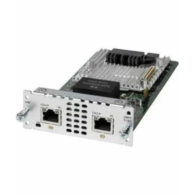 China Cisco Module NIM-2MFT-T1/E1 : Dual-Port T1/E1 Support , Multi-Protocol Flexibility For ISR 4000 Routers for sale