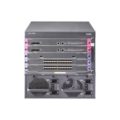 China H3C LS-7603 Switch: Puertos 100G de alto rendimiento, redundancia IRF2 y gestión basada en IA para centros de datos en venta