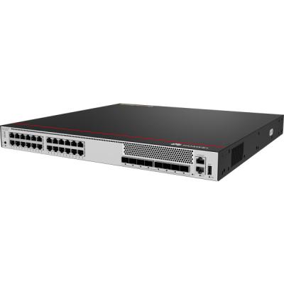 Cina Huawei S5755-S24P8Y Switch: Gigabit a 24 porte con 8x10G SFP+ e PoE++ per reti ad alte prestazioni in vendita