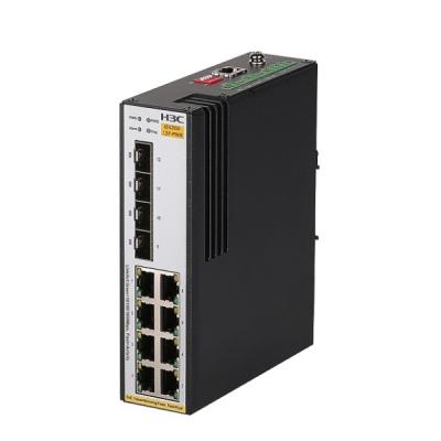 中国 工業級 PoE+ スイッチ 12 ポート 180W パワー&ERPSリング H3C LS-IE4300-12P-PWR 販売のため