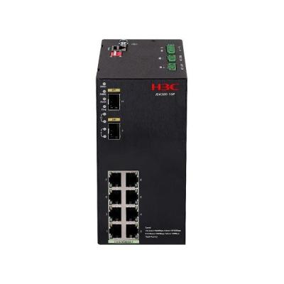 China Industrieller PoE+-Switch mit Dual-DC-Stromversorgung & Gigabit-Ports H3C LS-IE4300-10P-DC zu verkaufen